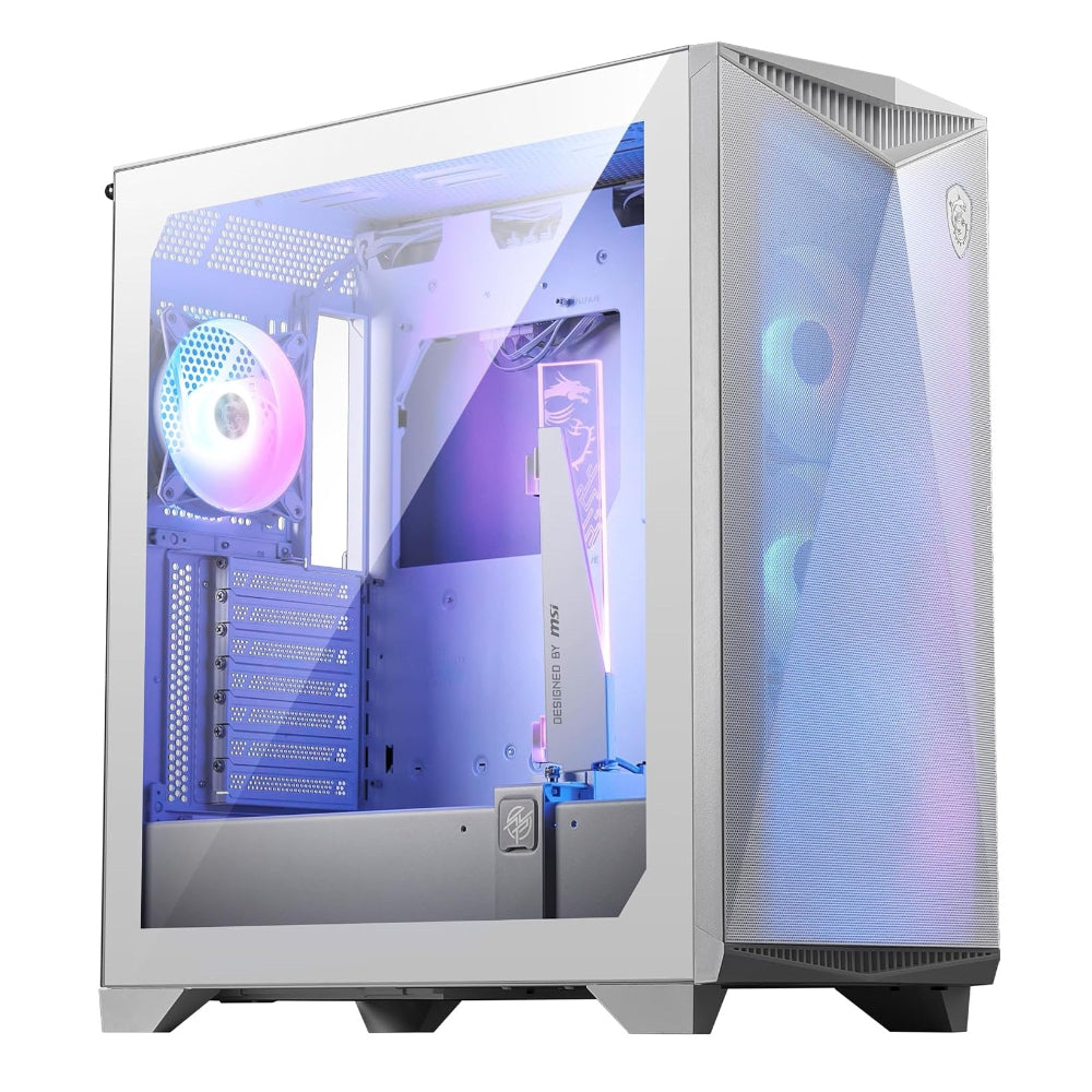 Buy MSI MPG Velox 300R Airflow PZ ATX Mid Tower Cabinet ( White ) | Elitehubs.com– EliteHubs