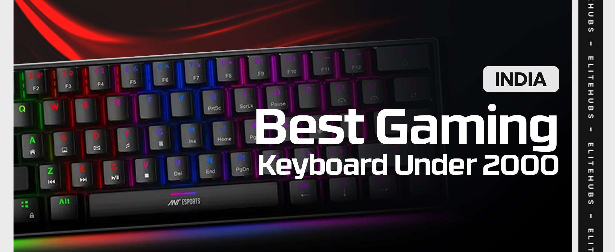 Best Gaming Keyboard Under 2000 in 2024 - EliteHubs