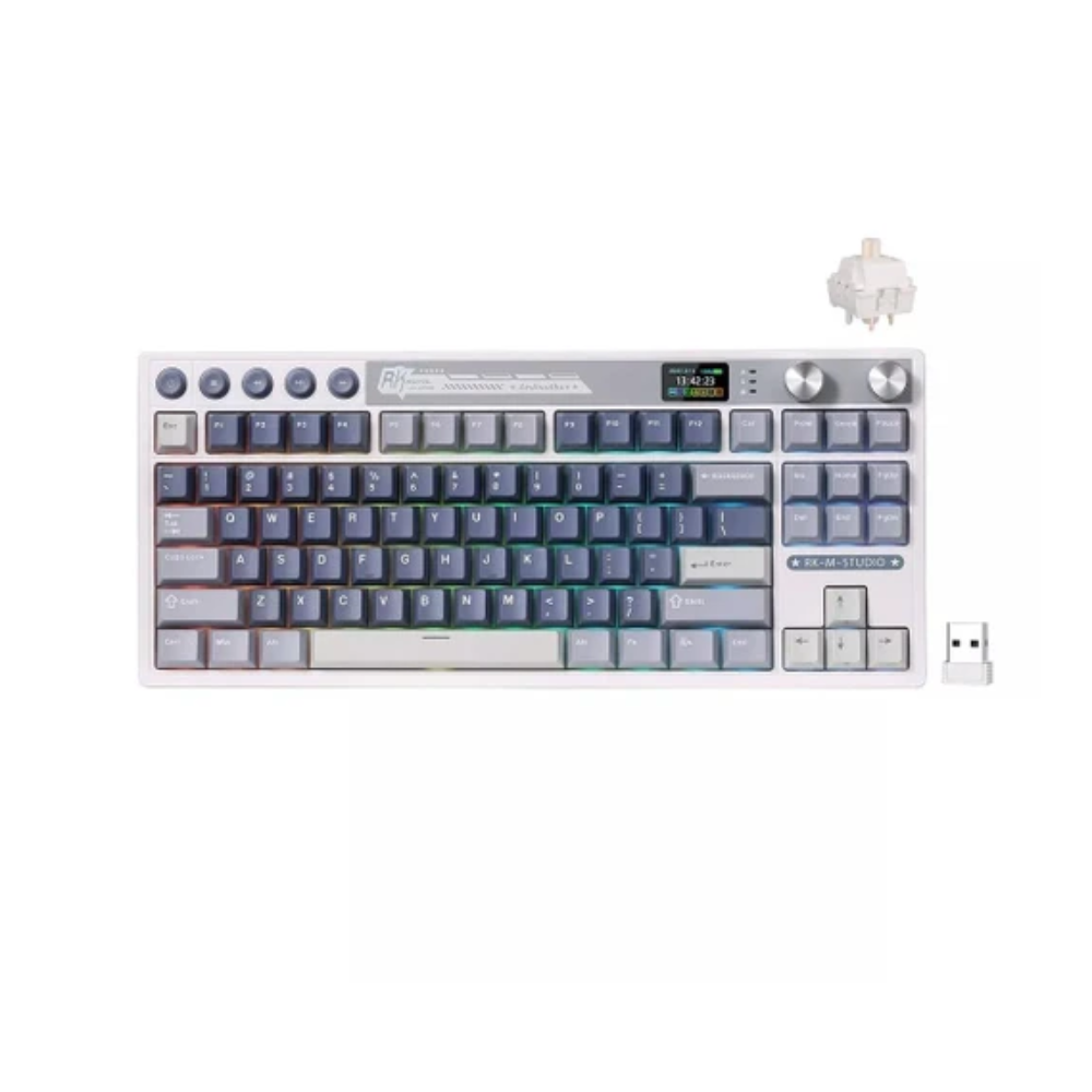 Buy ROYAL KLUDGE RK M87 75% RGB Wireless Mechanical Gaming Keyboard ...