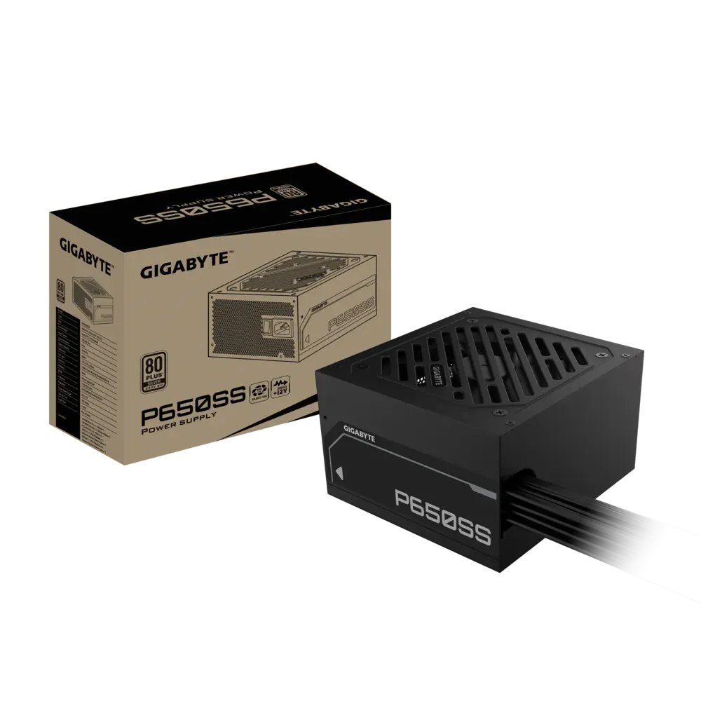 Buy GIGABYTE P650SS 650W 80+ Silver Non-Modular ATX 3.0 Power Supply ...