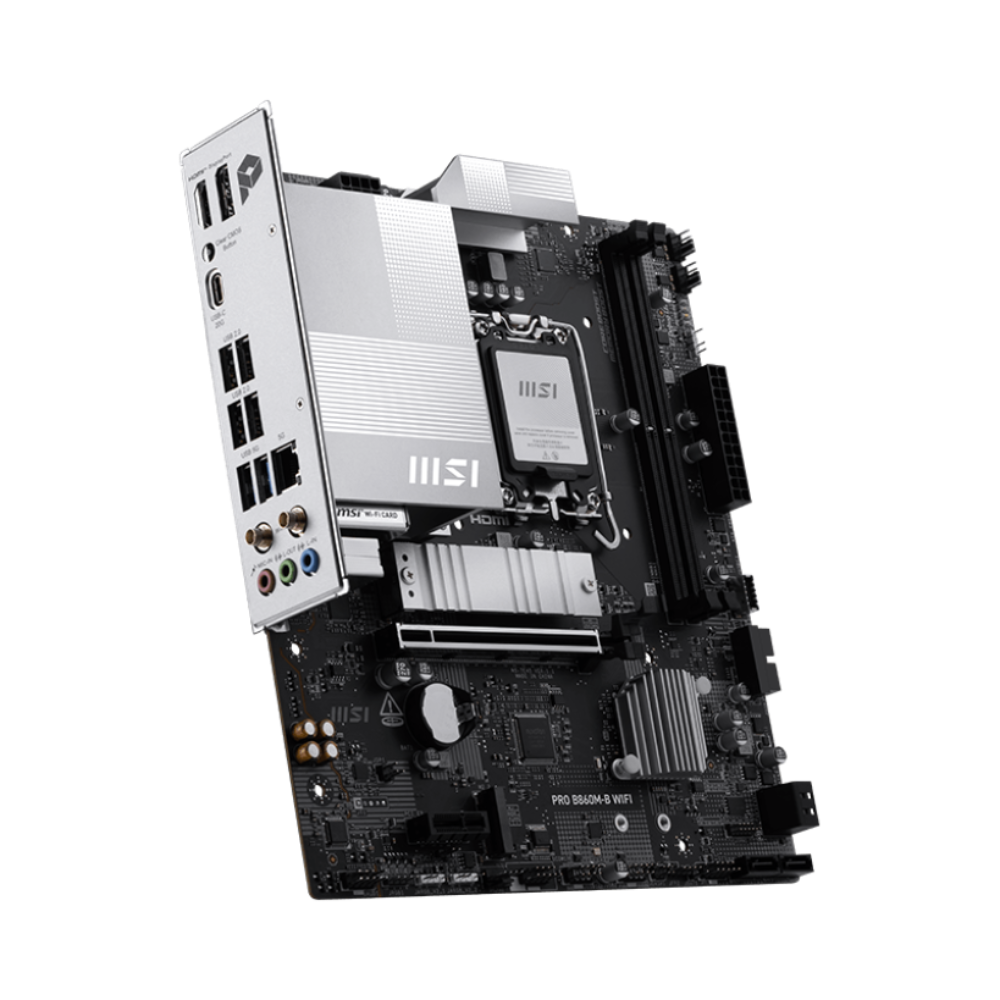 Buy MSI Pro B860M-B Wifi7 DDR5 Intel Motherboard | Elitehubs.com– EliteHubs