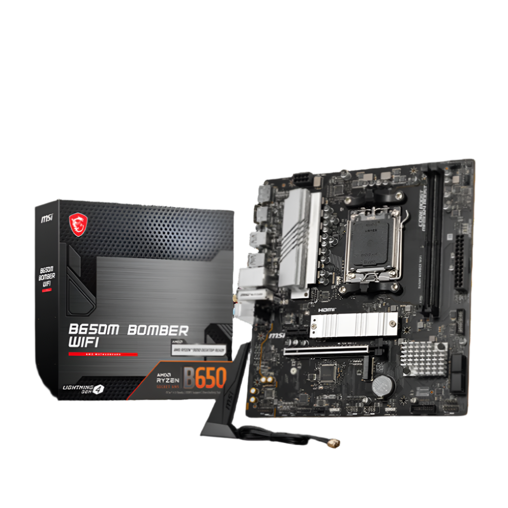 Buy MSI B650M Bomber Wifi DDR5 AMD Motherboard | EliteHubs.com