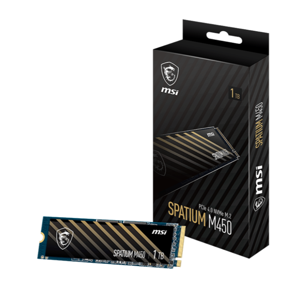 Buy MSI Spatium M450 1TB M.2 NVME Gen4 Solid State Drive ( SSD ...