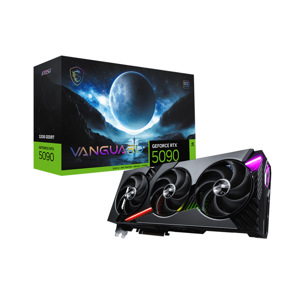 Buy MSI GeForce RTX 5090 Vanguard SOC 32GB Nvidia Graphic Card ...