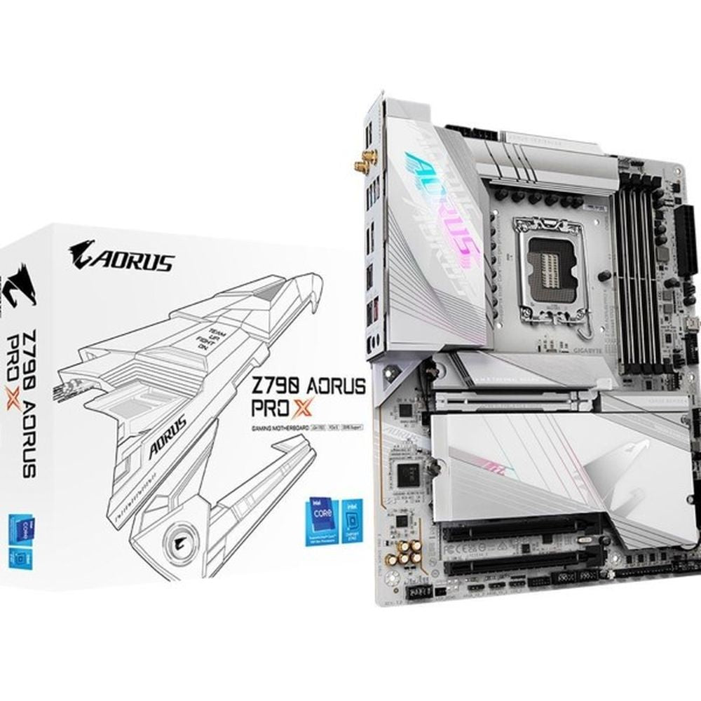 Buy GIGABYTE Z790 Aorus Pro X DDR5 Intel Motherboard (White ...
