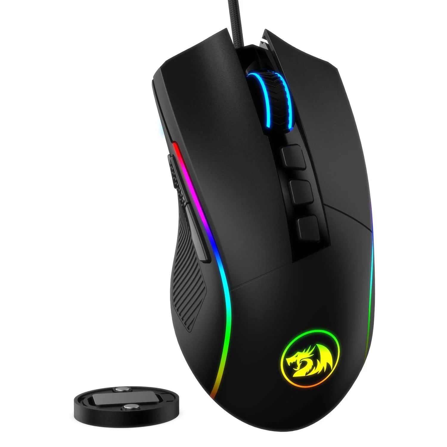 Buy REDRAGON Lone Wolf 2 M721 Pro Wired Ergonomic Gaming Mouse ( M721 ...