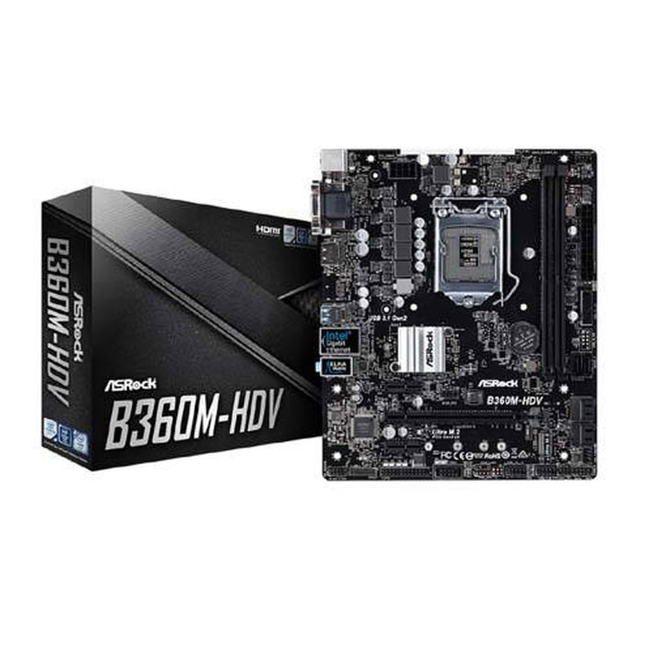 Buy ASROCK B360-HDV DDR4 Intel Motherboard | Elitehubs.com– EliteHubs