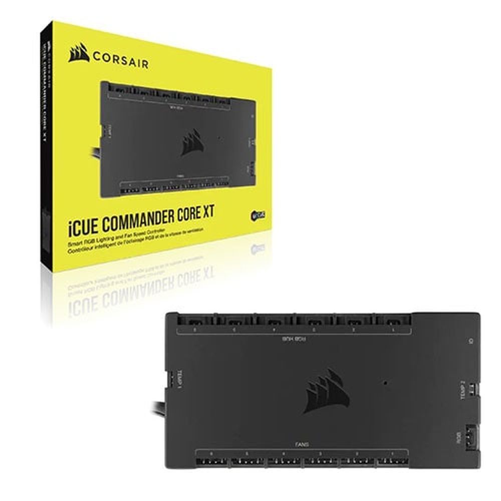 Buy CORSAIR iCUE Commander Smart RGB Lighting and Fan Speed Controller ...