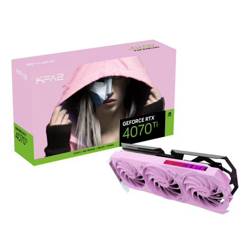 Buy GALAX GeForce RTX 4070 Ti EX Gamer Pink (1-Click OC) Nvidia Graphic ...