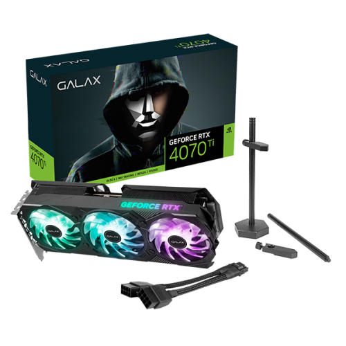 Buy GALAX GeForce RTX 4070 Ti EX Gamer (1-Click OC) V2 12GB Nvidia ...