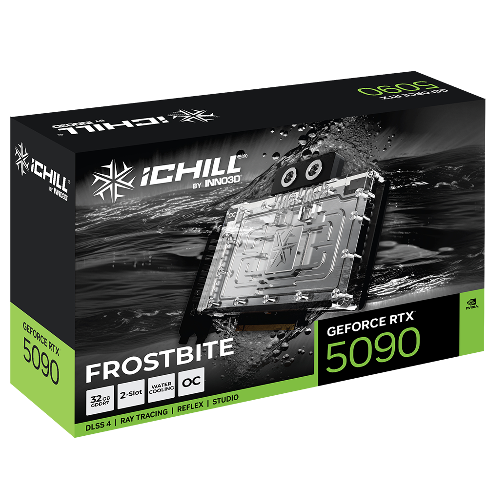Buy INNO3D GeForce RTX 5090 IChill Frostbite 32GB Nvidia Graphic Card ...
