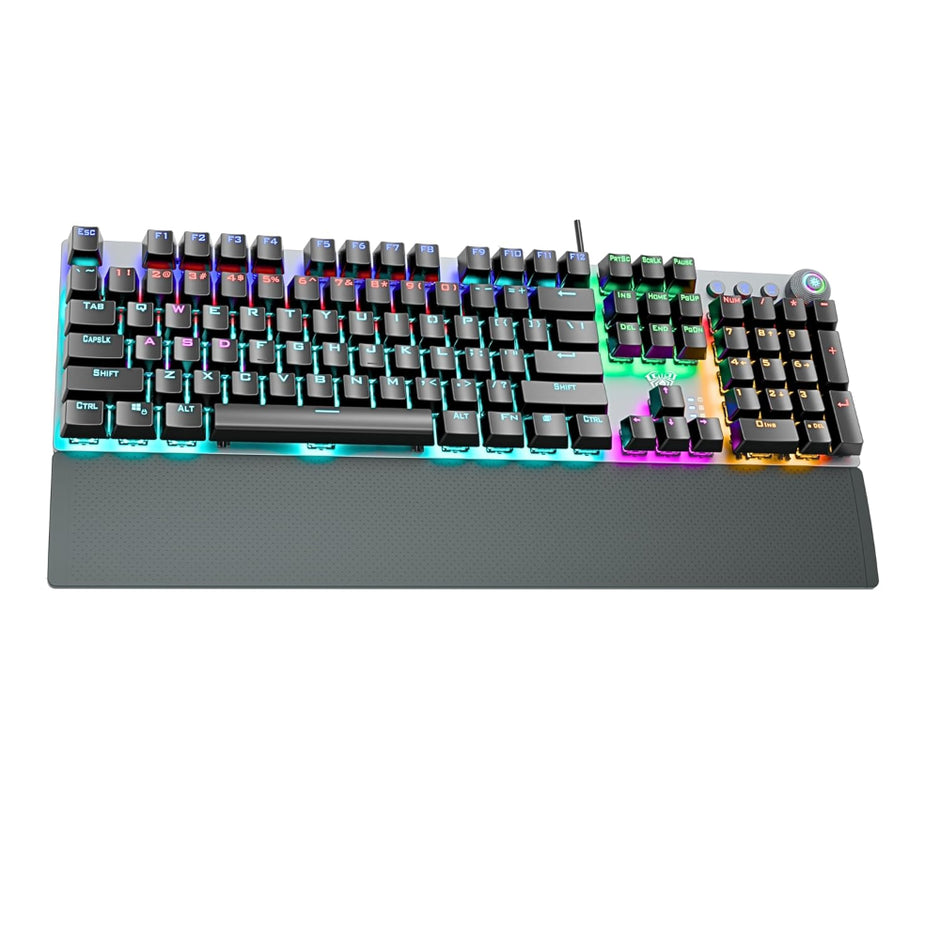 Buy AULA F2058 Full Size Wired Mechanical Gaming Keyboard ( Black ...