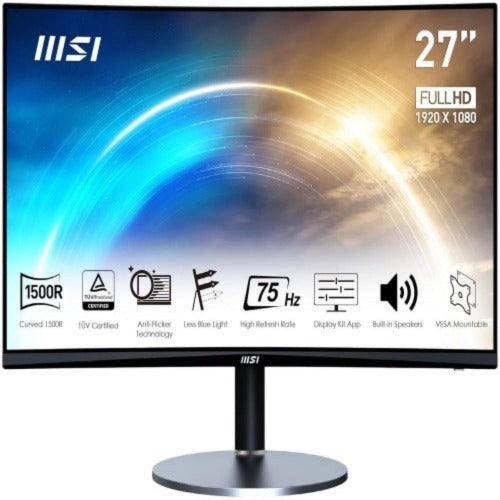 Buy MSI Pro MP272C 27 Inch FHD 75Hz IPS Panel AMD Free Sync Business ...
