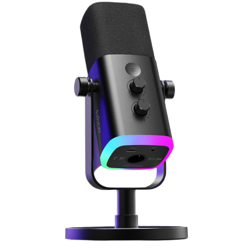 Buy FIFINE AM8 XLR/USB Dynamic Microphone ( Black ) | EliteHubs.com