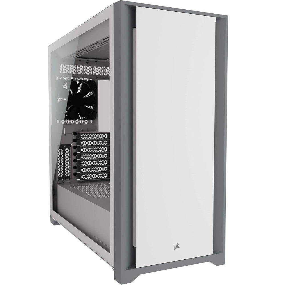 Buy CORSAIR 5000D EATX Mid Tower Cabinet ( White ) | EliteHubs.com