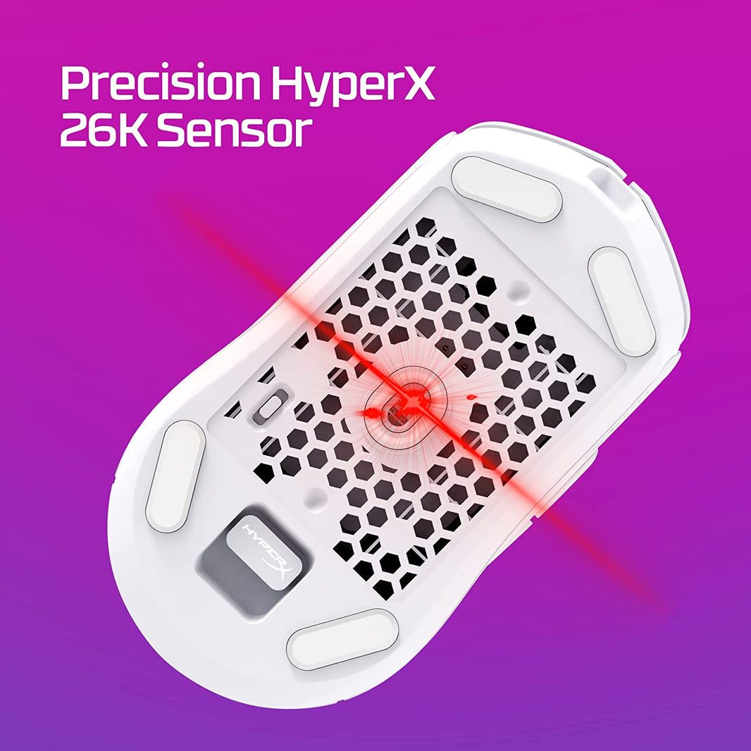 Buy HYPERX Pulsefire Haste 2 Wireless + Bluetooth Ambidextrous Gaming ...