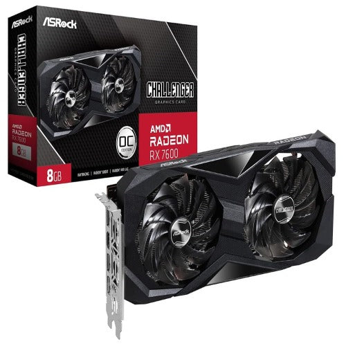 Buy AsRock Radeon RX 7600 Challenger OC 8GB | EliteHubs.com