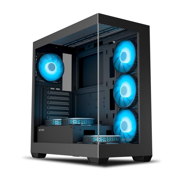 Buy ANT ESPORTS Crystal X7 ATX Mid Tower Cabinet ( Black ) | EliteHubs.com