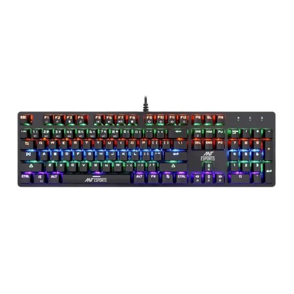 Buy ANT Esports MK3200 V2 Full Size Mechanical Wired Gaming Keyboard ...