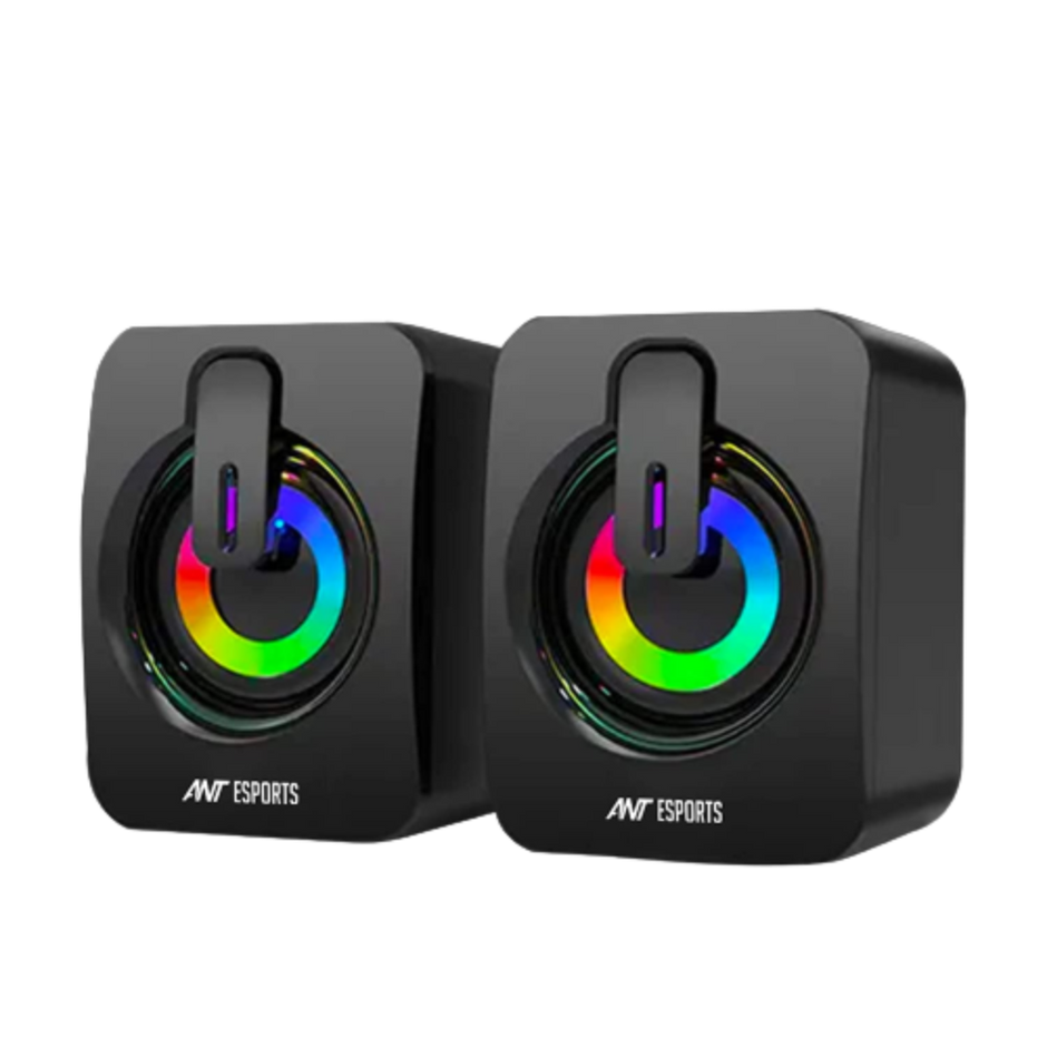Buy ANT ESPORTS GS170 Stereo 2.0 Gaming Speakers ( Black ) | EliteHubs.com