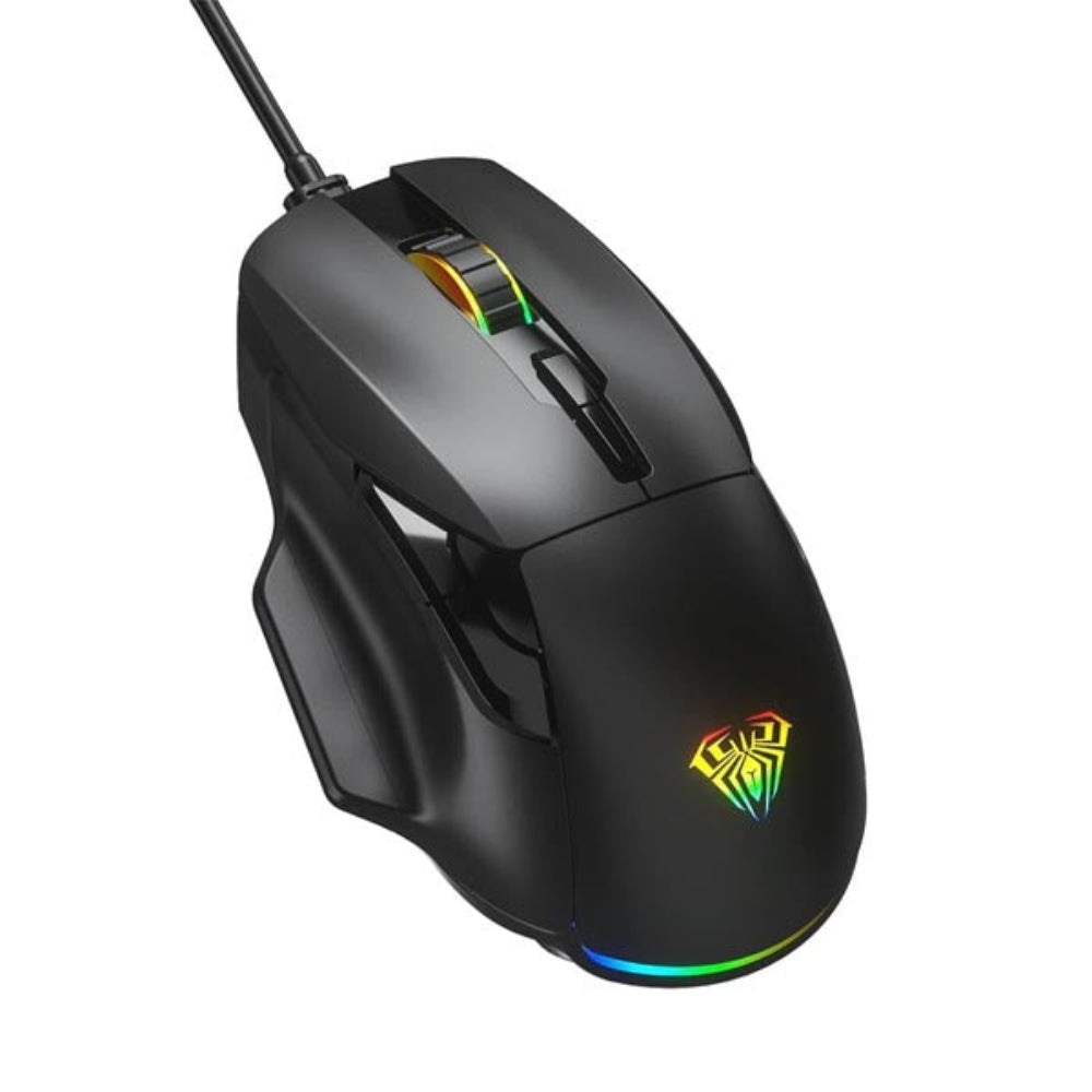 Buy AULA F815 Wired Ergonomic Gaming Mouse ( F815 ) ( 12800DPI / 7 ...