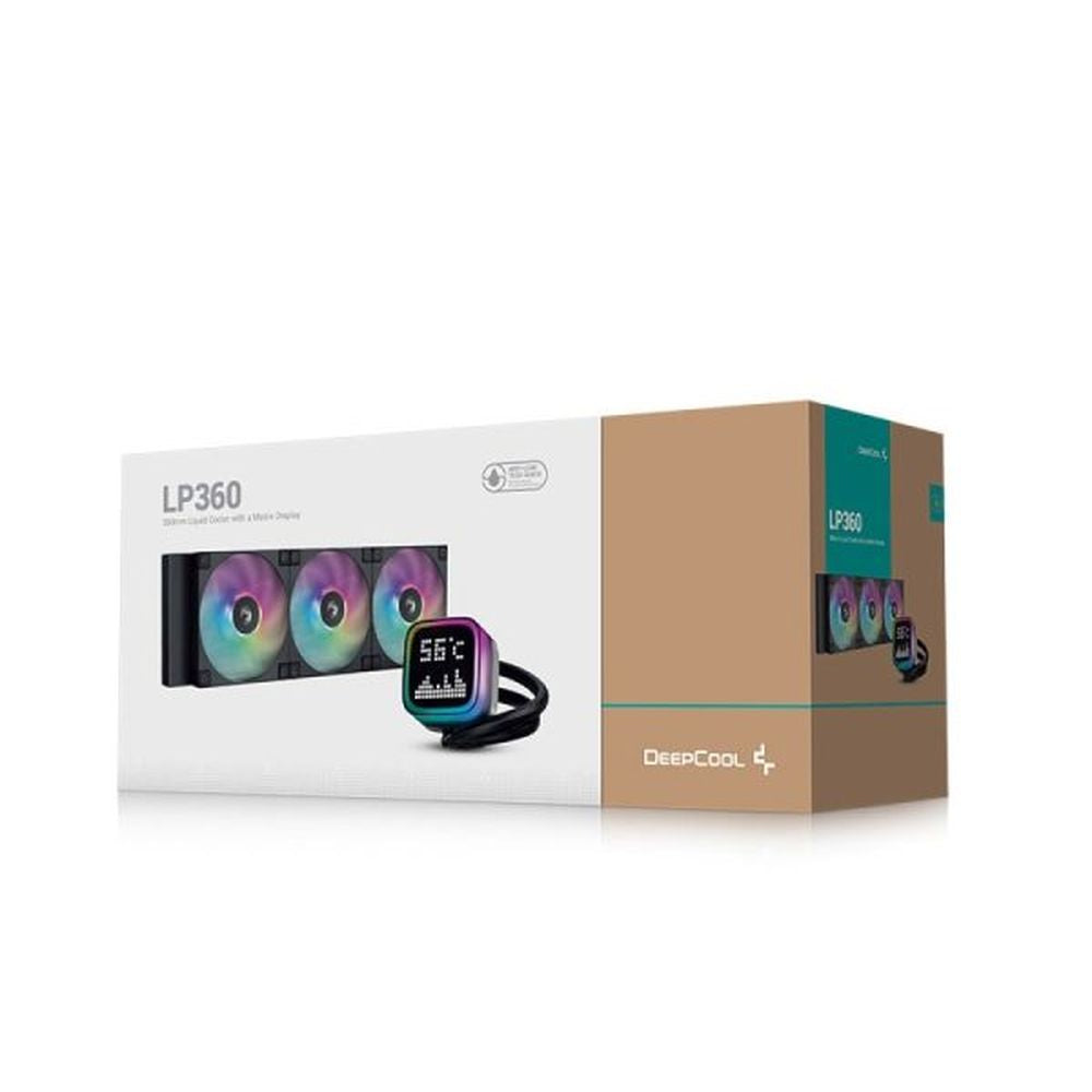 Buy DEEPCOOL LP360 ARGB 360mm CPU Liquid Cooler ( Black ) | Elitehubs ...