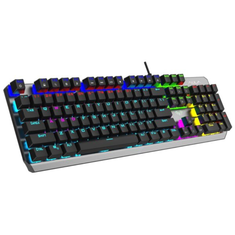 Buy AULA F2066-II Full Size RGB Wired Mechanical Gaming Keyboard ...