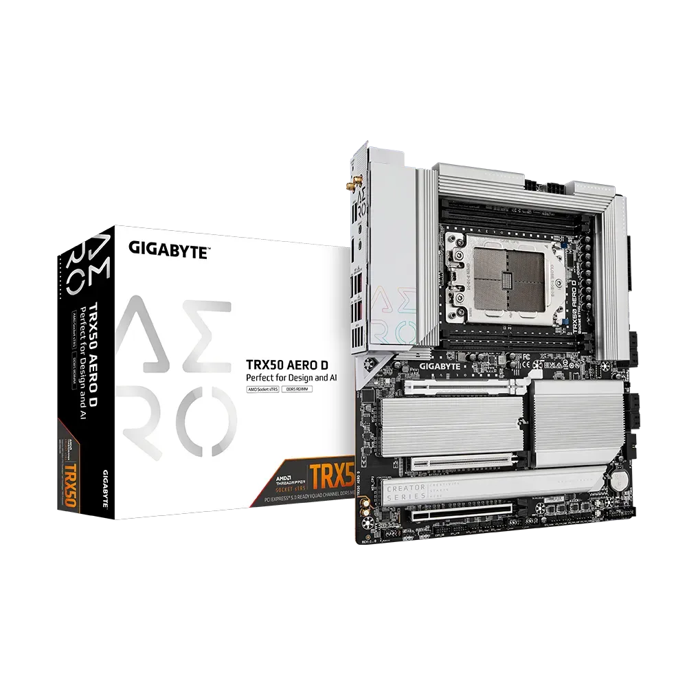 Buy GIGABYTE TRX50 Aero D DDR5 AMD Motherboard | Elitehubs.com– EliteHubs