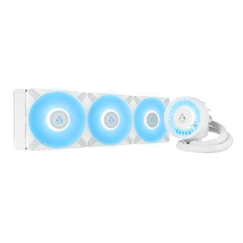 Buy ARCTIC Liquid Freezer III 360mm ARGB CPU Liquid Cooler White ...