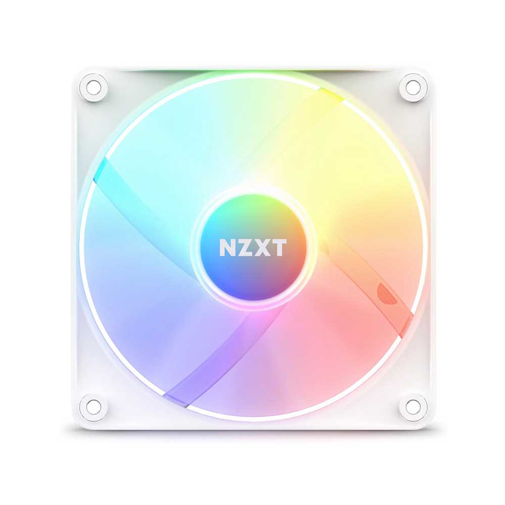 Buy NZXT F120 RGB Core 120mm Cabinet Fan White Single pack | EliteHubs