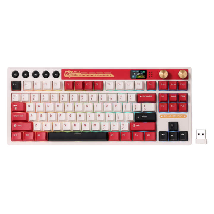 Buy ROYAL KLUDGE RK M87 75% TKL RGB Mechanical Wireless + Bluetooth ...