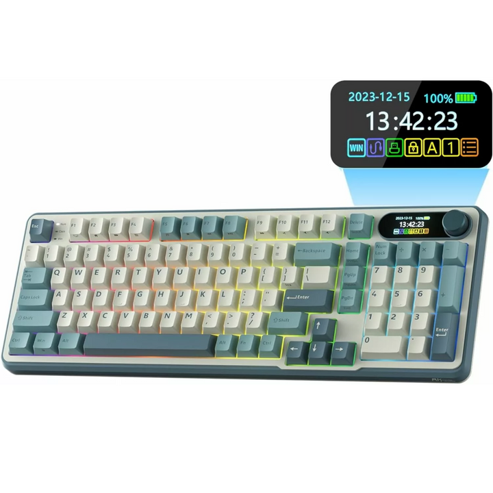 Buy ROYAL KLUDGE RK S98 Full Size RGB Wireless Mechanical Gaming ...
