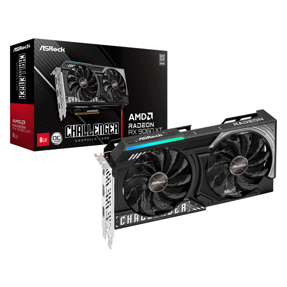 Buy ASROCK Radeon RX 9060 XT Challenger OC 8GB AMD Graphic Card ...