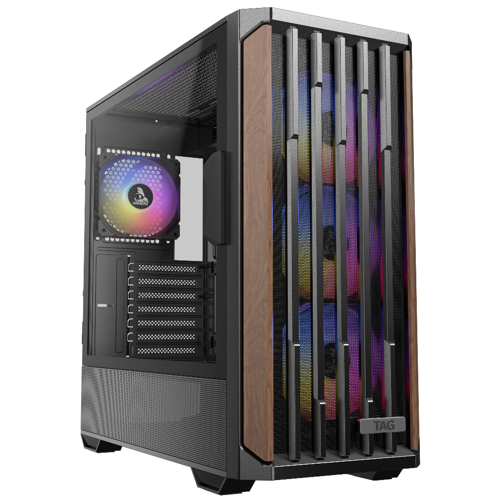 Buy TAG Gamerz Stellar Alpha ARGB ATX Mid Tower Cabinet (Black ...