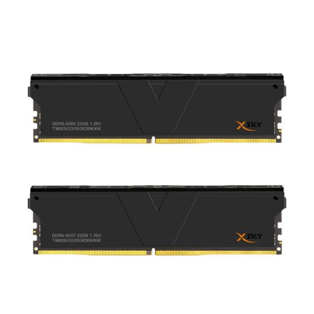 Buy V-COLOR Manta XSky 64GB ( 32GB x 2 ) 6000Mhz DDR5 RAM (Black ...