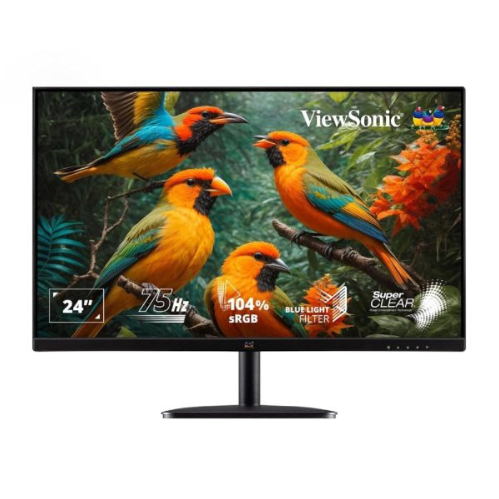 Buy VIEWSONIC VA2406-MH 24 Inch FHD 75Hz VA Panel 104% SRGB 4MS ...