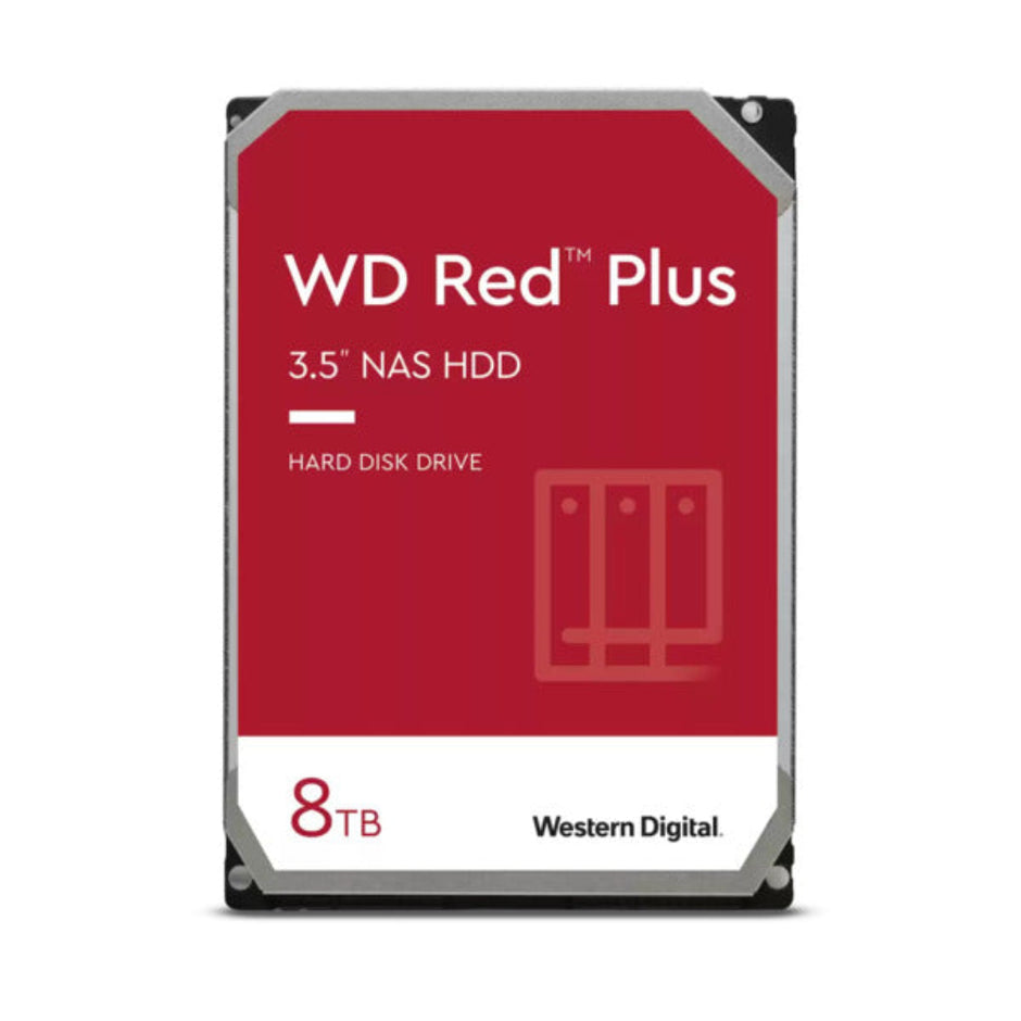 Buy WESTERN DIGITAL Red Plus NAS 8TB Internal HDD | EliteHubs.com