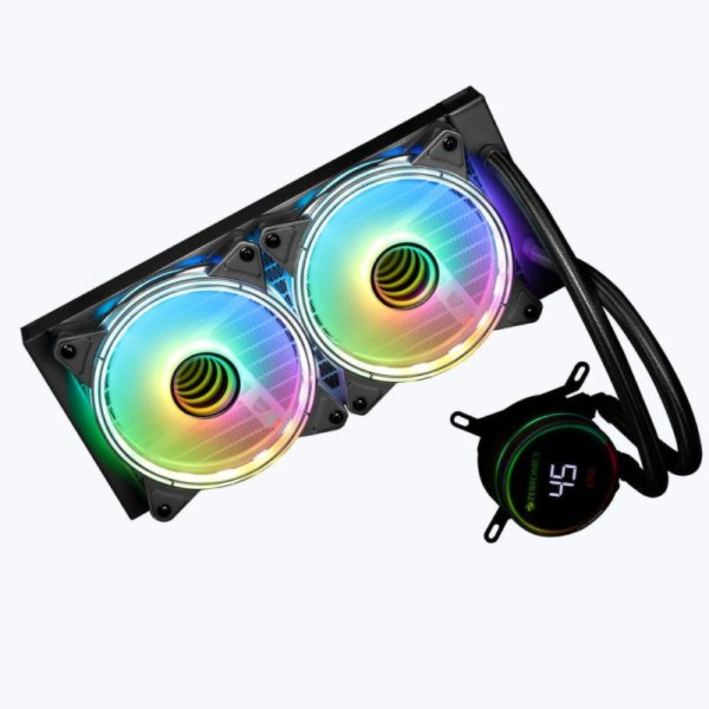 Buy ZEBRONICS ZEB AIO240TB ARGB 240mm CPU Liquid Cooler ( With LCD ...