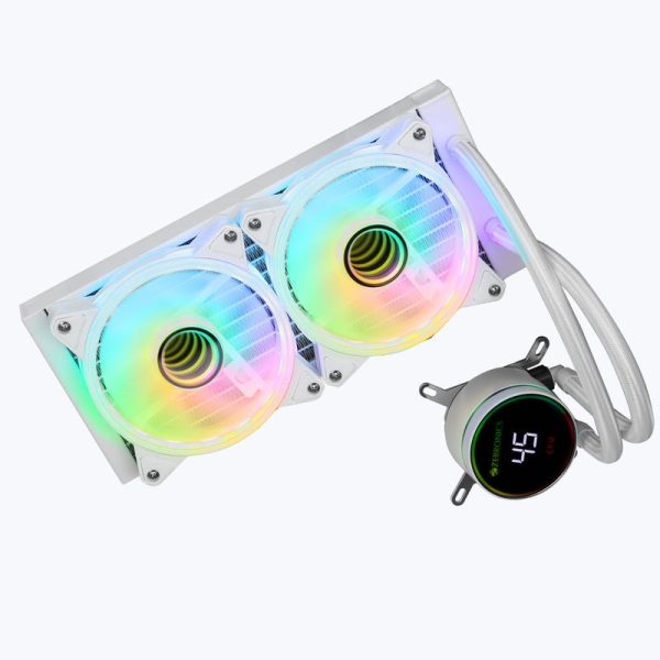 Buy ZEBRONICS ZEB AIO240TW ARGB 240mm CPU Liquid Cooler ( With LCD ...