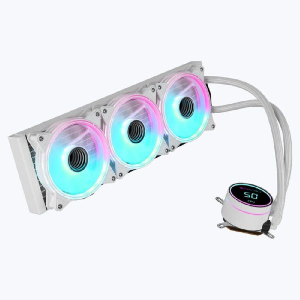 Buy ZEBRONICS ZEB AIO360TW ARGB 360mmCPU Liquid Cooler ( White ...