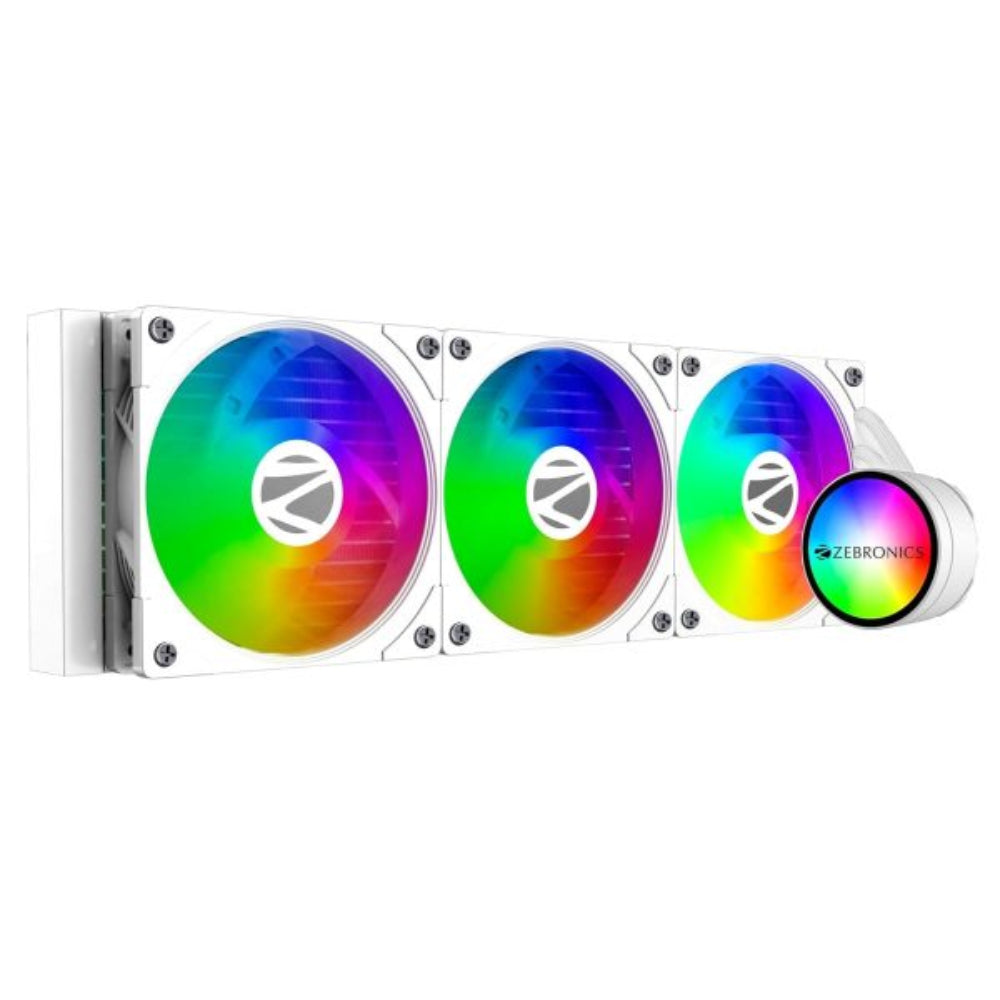 Buy ZEBRONICS ZEB AIO360AW ARGB 360mmCPU Liquid Cooler ( White ...