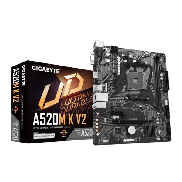 Buy GIGABYTE A520M K V2 DDR4 AMD Motherboard | Elitehubs.com– EliteHubs