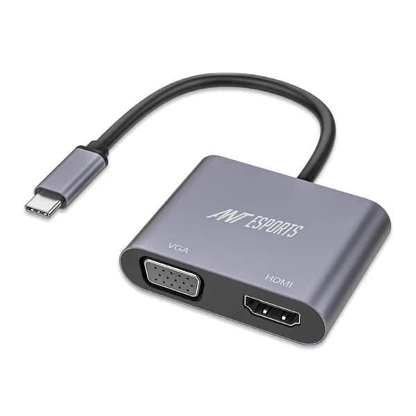 Buy Ant Esports AEC210 USB Type C Docking Station With HDMI And VGA ...