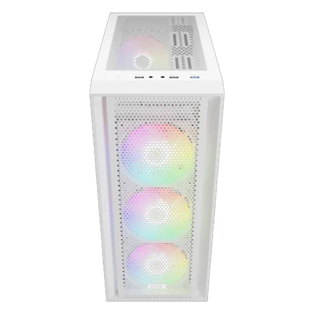 Buy GAMDIAS Aura GC2 Elite WH V2 ARGB ATX Mid Tower Cabinet ( White ...