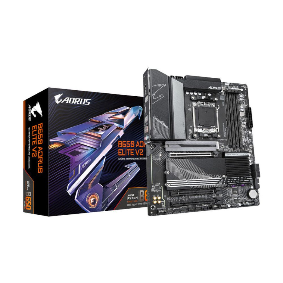 Buy GIGABYTE B650 Aorus Elite V2 DDR5 AMD Motherboard | EliteHubs.com