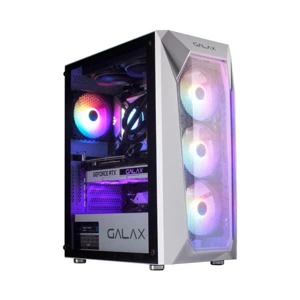Buy GALAX Revolution 05 Mesh RGB ATX Mid Tower Cabinet (White ...