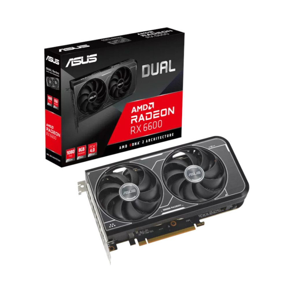 Buy ASUS Dual Radeon RX 6600 V3 8GB AMD Graphic Card | EliteHubs.com