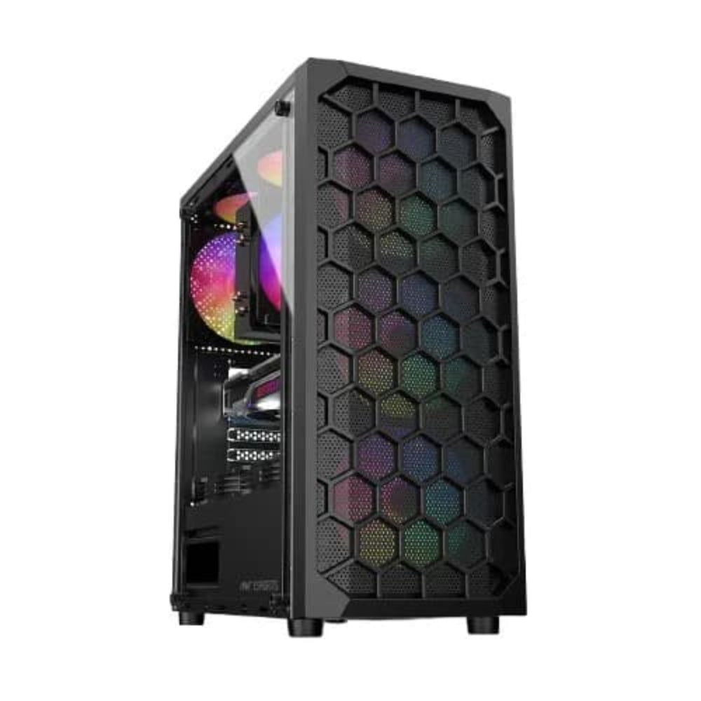 Buy ANT ESPORTS Elite 1120 RGB ATX Mid Tower Cabinet (Black ...