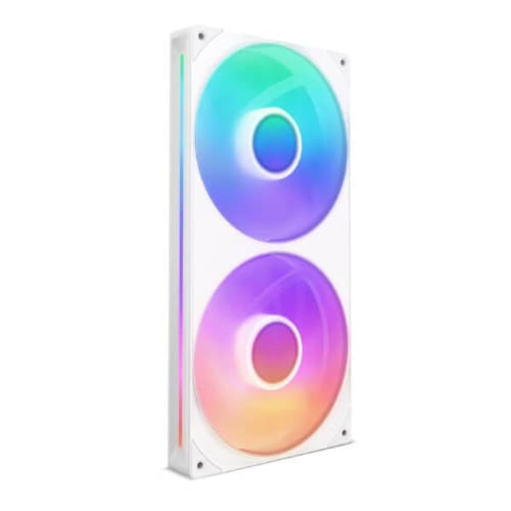 Buy NZXT F280 Core RGB Cabinet Fan (White) (Dual Pack) | EliteHubs.com