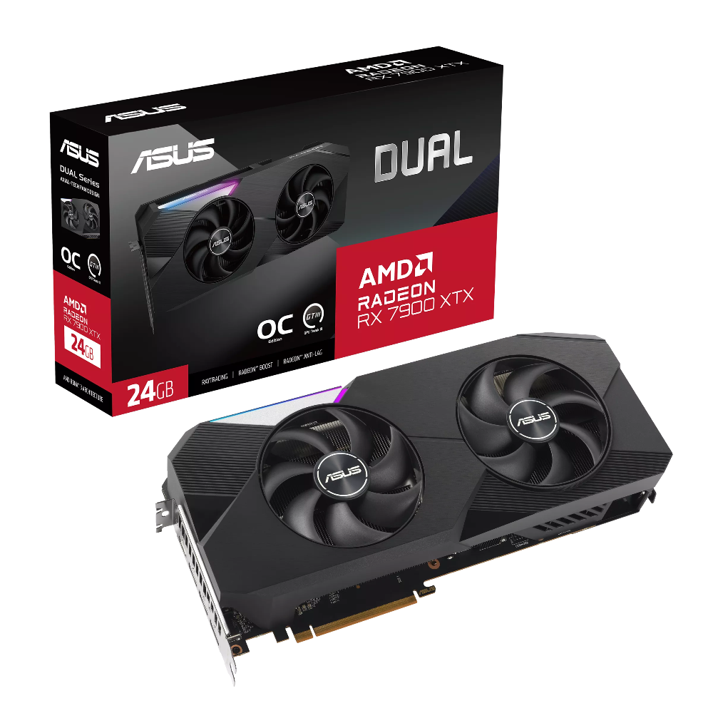 Buy ASUS Dual Radeon RX 7900XTX OC 24GB AMD Graphic Card | EliteHubs.com